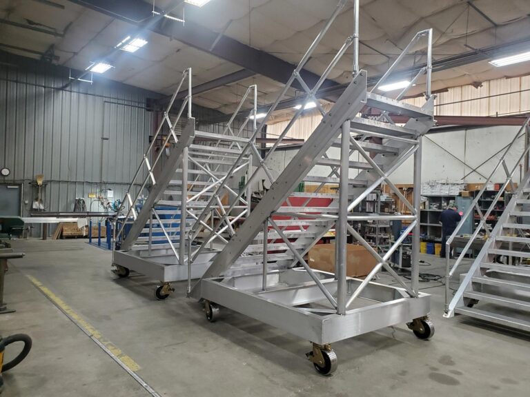 Removable Rolling Stairs - EDCO Metal Fabricators | AISC Certified ...